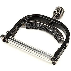 Paige Musical PBEW Banjo/Mandolin Capo-Fits Past the 4th Fret on a 5-String - Made in USA - Black