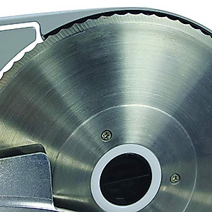 NESCO Stainless Steel Food Slicer Adjustable Thickness, 8.7",Silver