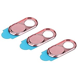 CHICIRIS Camera Protect Sticker, Comfort Webcam Protect Sticker, Mobile Phone for Phone Phone Camera Smartphone Len(Pink)