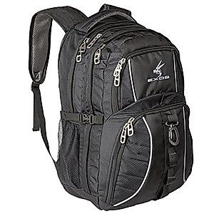 Exos Backpack, (laptop, travel, academics or business) Urban Commuter (Black)