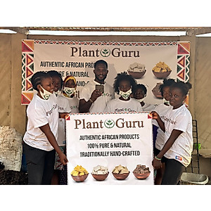 Raw African Black Soap 2 lbs. Bulk Bars 100% Pure Natural From Ghana. Acne Treatment, Aids Against Eczema & Psoriasis, Dry Skin, Scars and Dark Spots. Great For Pimples, Blackhead.