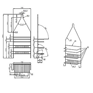 R FLORY 2 Tier Shower Rack Caddy Bathing Shelf Shower Head Hanging Rack Wall Mount Bathroom Room Saver Container …
