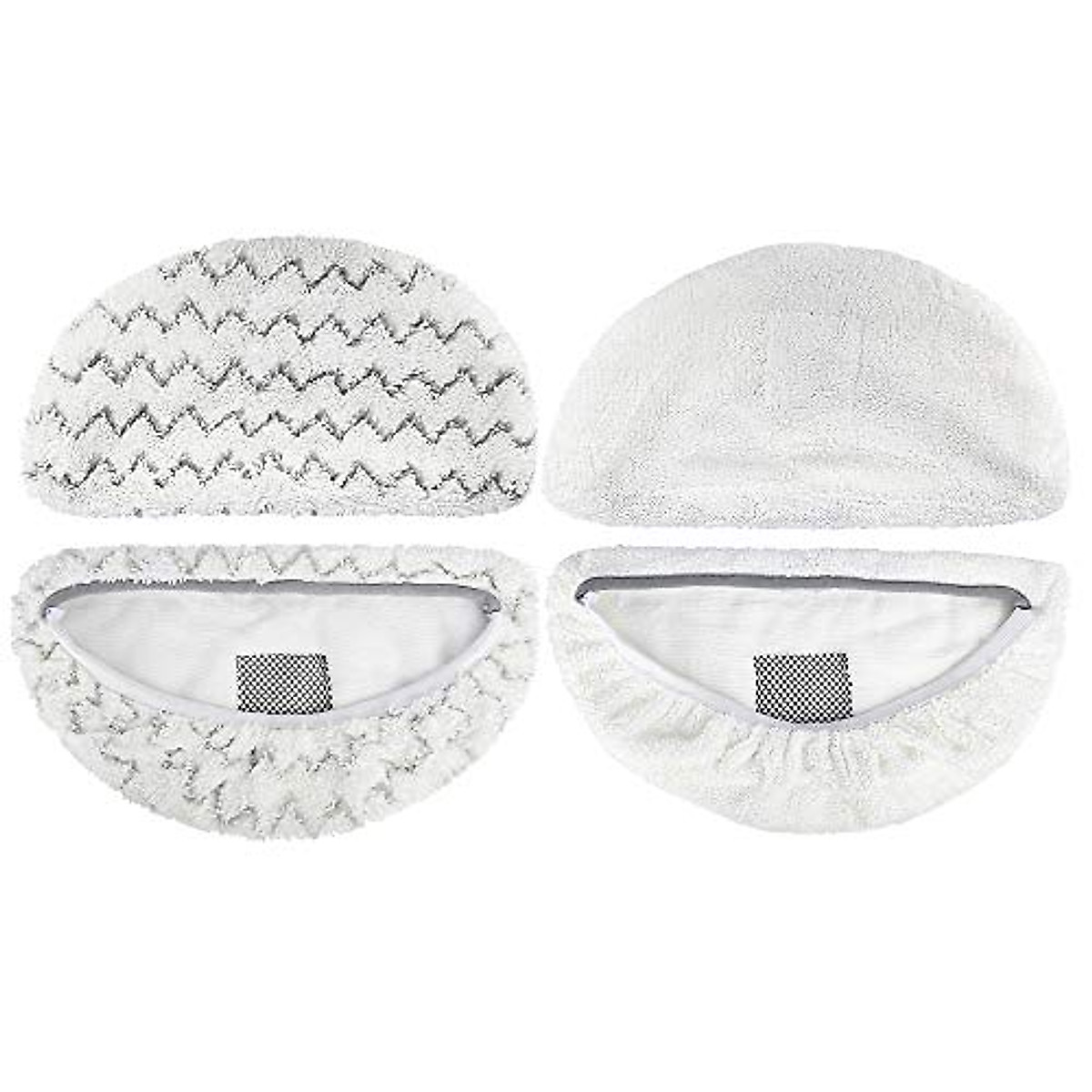 KVLZ 6 PCS Steam Mop Replacement Pads for Bissell Powerfresh Steam Mop Pads Compatible with 1940 1440 1544 Series 19402 19404 19408 19409 1940a 1940f 1940q 1940t 1940w