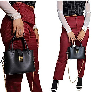 Snoop Proof Smell Proof Women's Handbag -Black