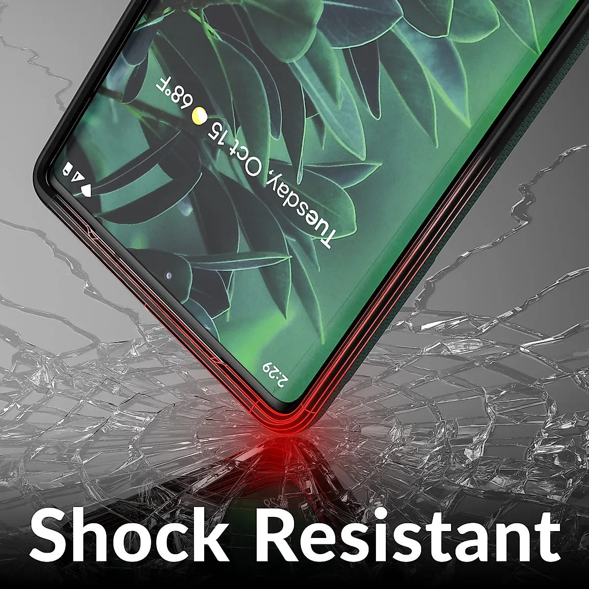 Crave Dual Guard for Google Pixel 6 Pro, Shockproof Protection Dual Layer Case for Google Pixel 6 Pro - Black