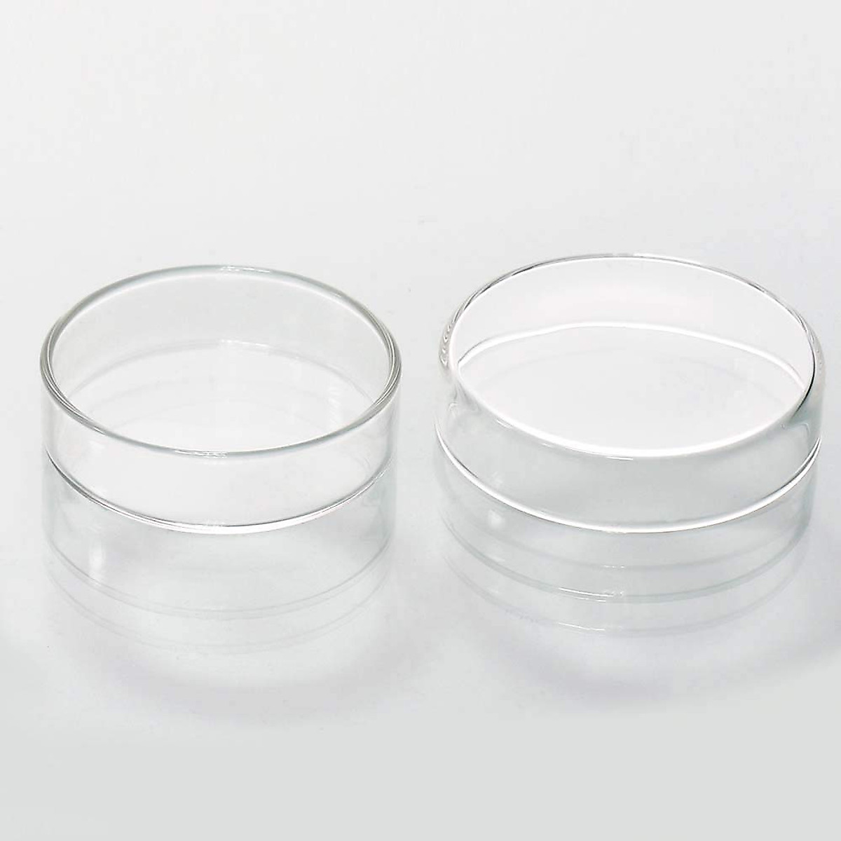 ULAB Glass Petri Dishes, Tissue Culture Plate, Dia.100x20mm, 3.3 Borosilicate Glass Material, Pack of 5, UMS1003