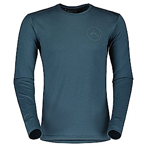 SCOTT Defined Merino LS Shirt (Aruba Green, Medium) 2022/23