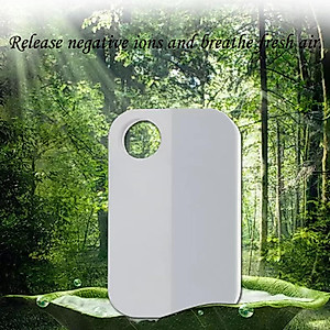 Cat Litter Deodorizer Dog Smell Poof Odor Eliminator Portable Air Purifier for Pets Home Garage Room Kitchen, Small, White