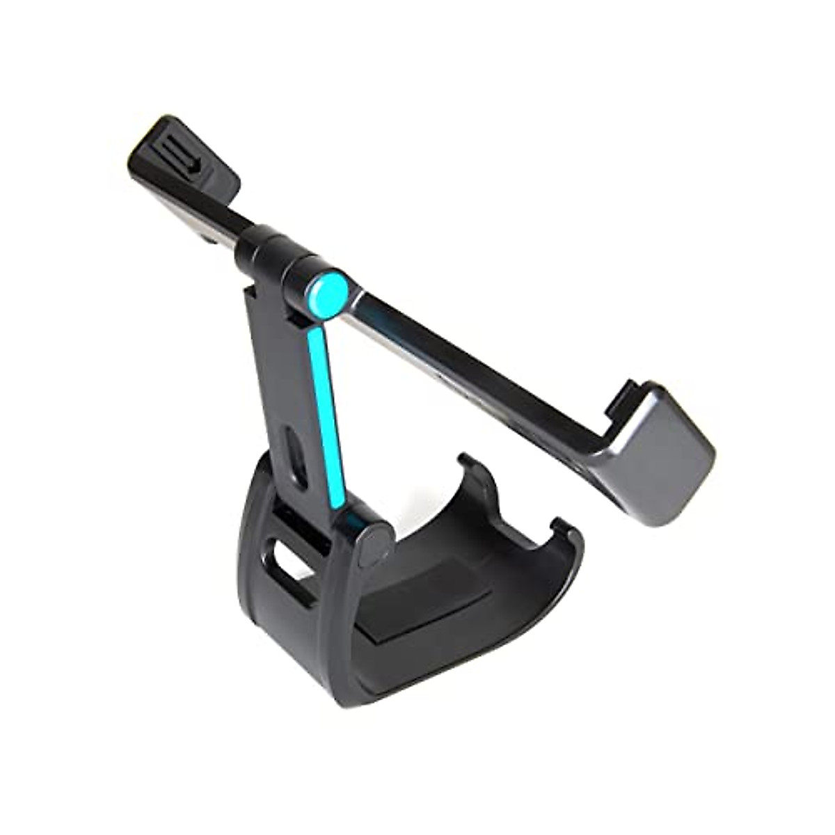 Fixture S1 Gaming Console Monitor and Controller Mount Compatible with Nintendo Switch and Pro Controller, Adjustable Video Game Holder Stand Clip, Red/Blue