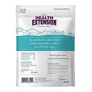 Health Extension Freeze Dried Dog Treat, Gluten & Grain-Free, Puppy Training Treats, Freeze - Dried Bison (4.5 Oz / 127 g)