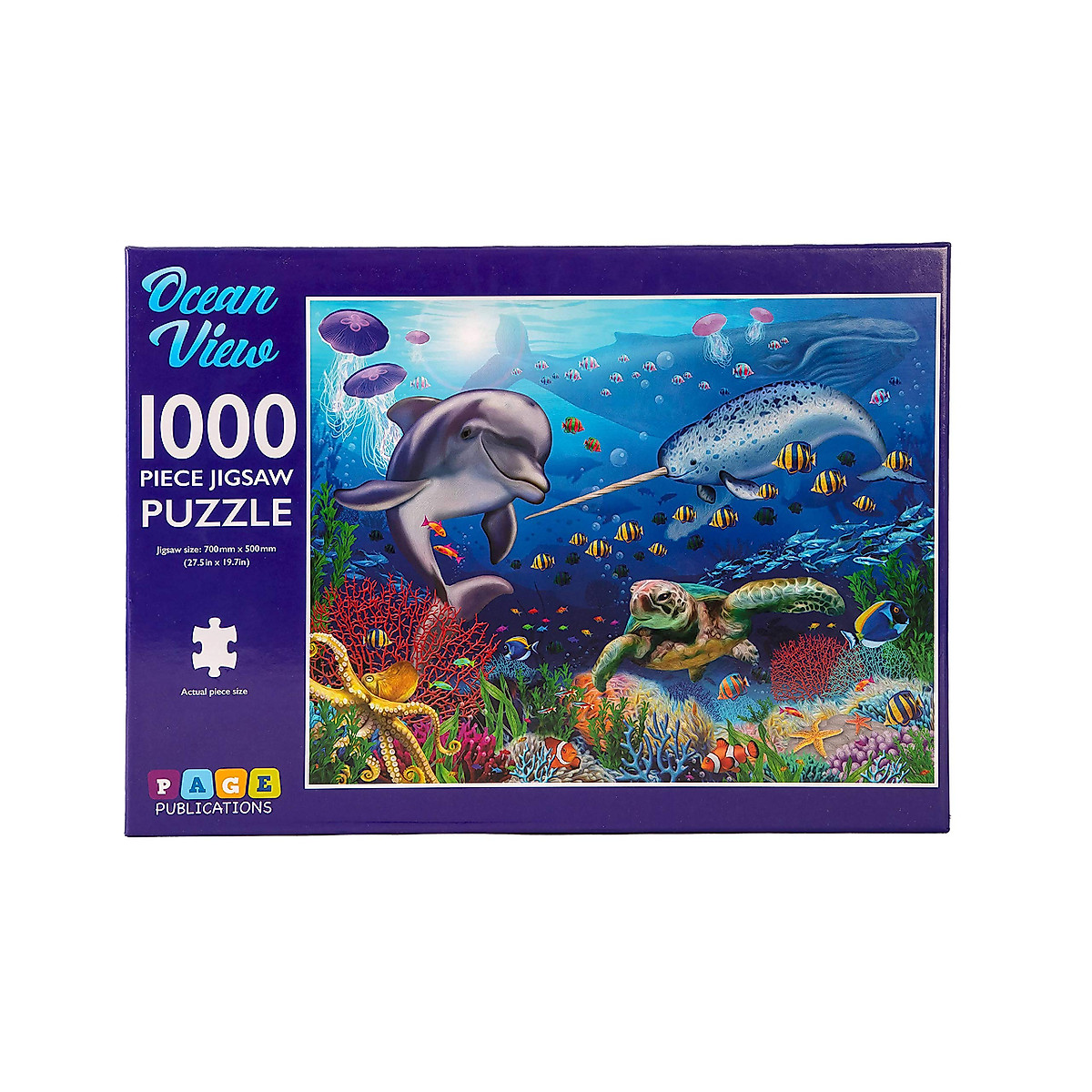 Page Publications Collection Jigsaw Puzzles for Adults 1000 Piece | Ocean View Puzzles | Puzzles for Kids & Teens, Fun Educational Games for Family Game Night