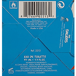 The Smurfs Gutsy by First American Brands for Kids - 1.7 oz EDT Spray