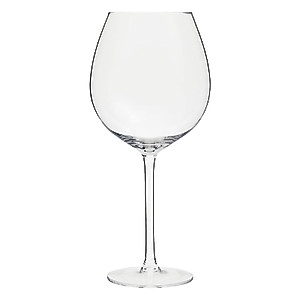 Juvale 25oz Oversized Giant Wine Glass with Stem That Holds a Whole Bottle of Wine, Oversized Wine Glass for Champagne, Mimosas, Holiday Parties, Novelty Birthday Gift (750ml)