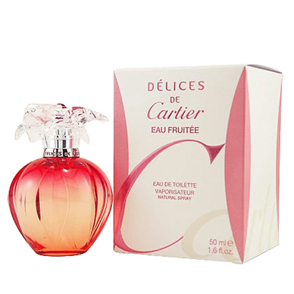 Delices De Cartier Eau Fruitee by Cartier For Women. Eau De Toilette Spray 1.6-Ounces