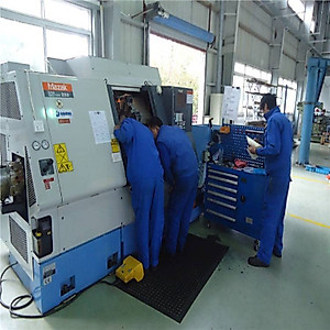 smabee Rubber Non-Slip Waterproof Floor Mat Heavy Duty Anti-Fatigue Mats 33"x57" for Wet or Snow Deck, Restaurant Bar Kitchen Yard Boat