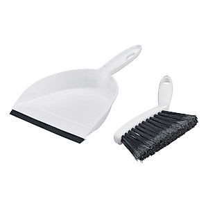 AmazonCommercial Mini Brush and Dustpan Set - 4-Pack