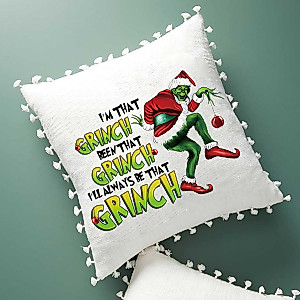 Christmas Iron on Transfers Stickers, 4 Pcs Cute Christmas Cartoon Green Monster Design Heat Transfer Decals Xmas Transfer Iron on Clothing Patches for T-Shirts Jackets Jeans DIY Decorations Craft