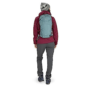 Osprey Glade 12L Ski and Snowboard Backpack with Hydraulics Water Reservoir, Celestine Blue