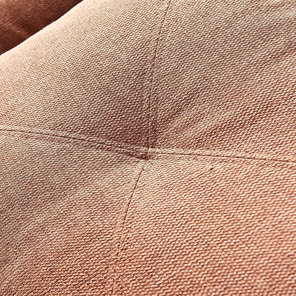 TARTOP Furniture Linen Fabric Faux Leather Solid Wood Legs Upholstered Couches Sets with 2+3-Seat Sofa, Loveseat for Living Room,Brown