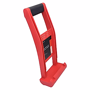 EVTSCAN 2 Pcs Drywall Carrier, Lift and Carry Panel Mover,Drywall Carrying Handle with 80kg Load Bearing, Fit to Plywood, Glass Board, Plasterboard