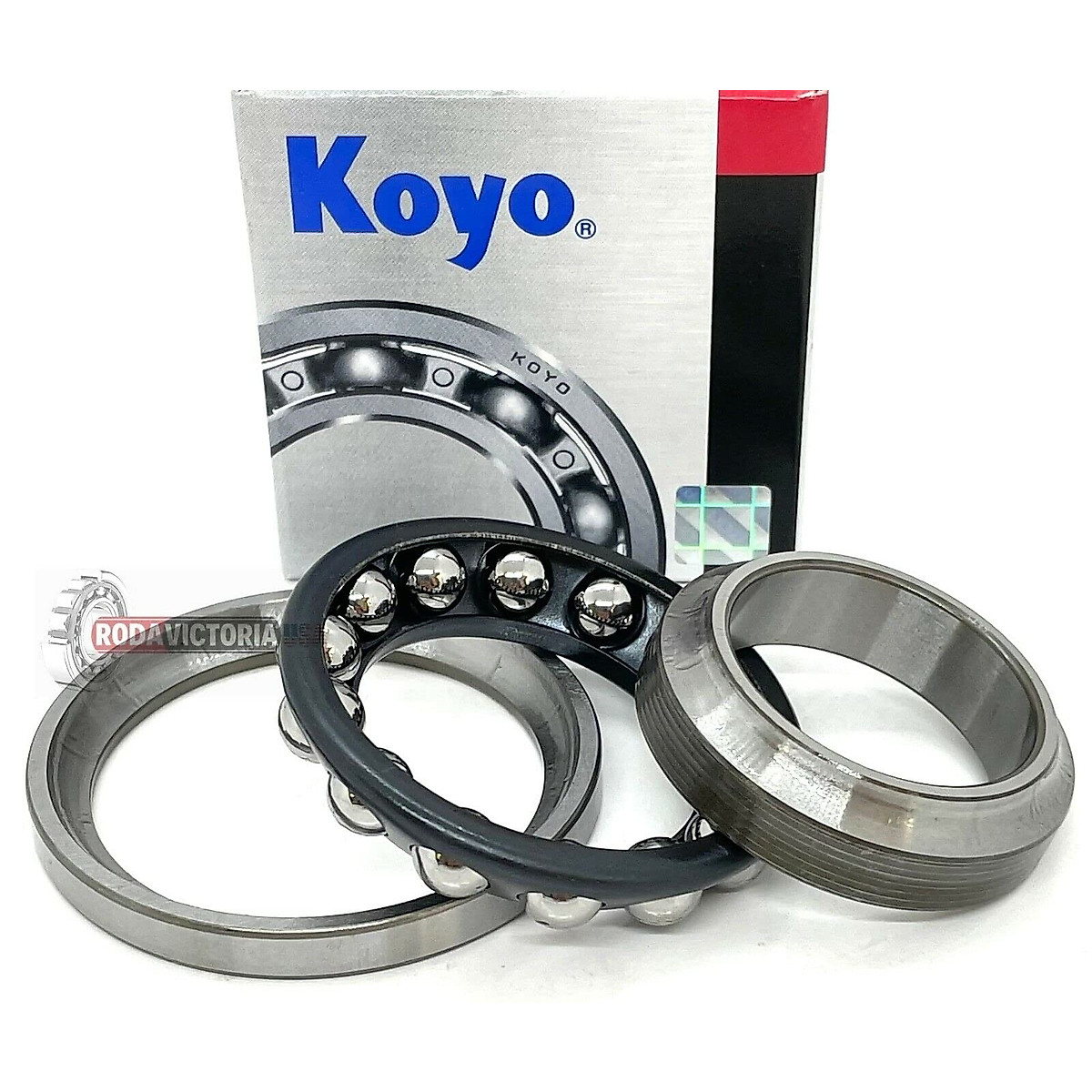 SAC3055-1 Steering Head Bearing 91016KT8005. Koyo Japan 30x55x10.5x17mm