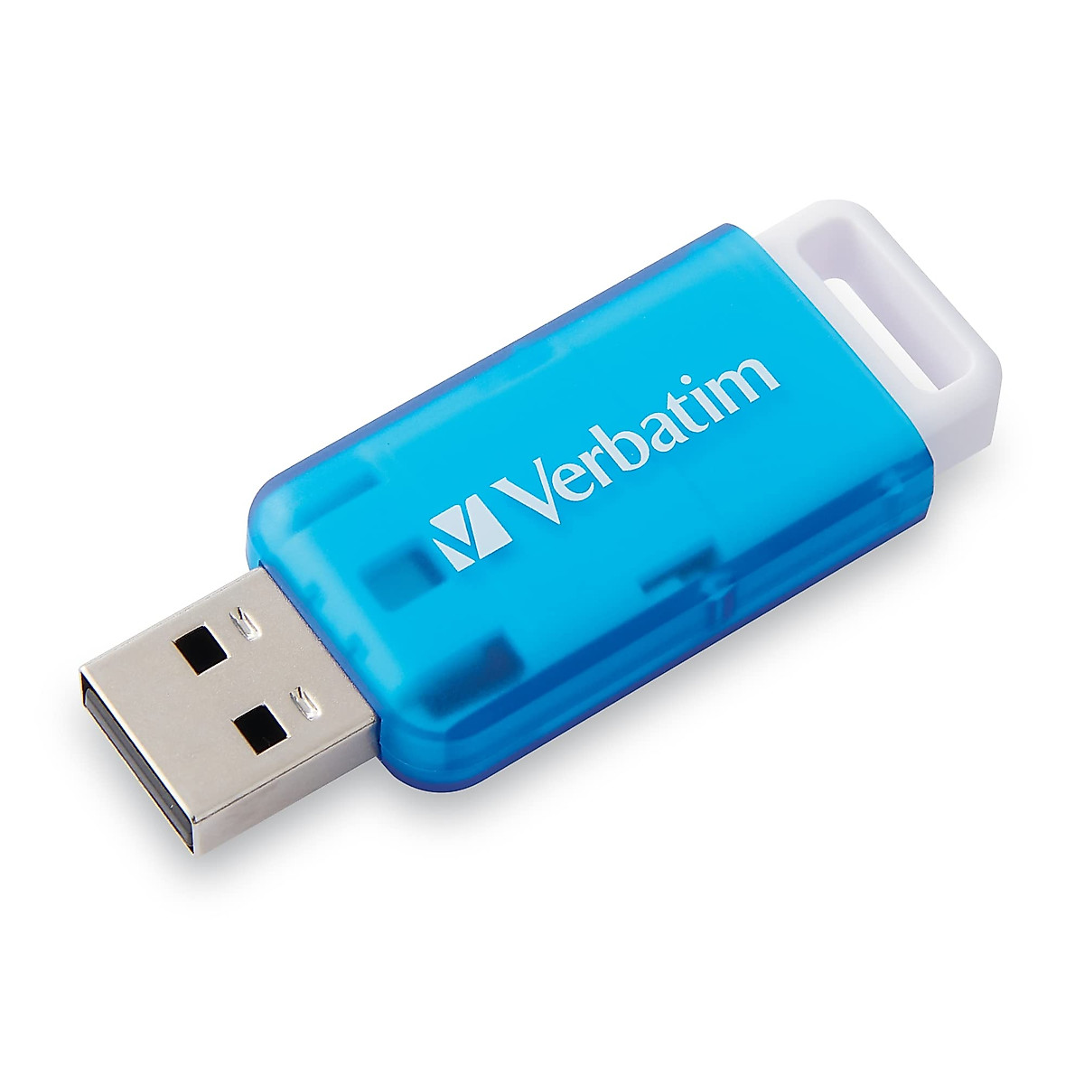 Verbatim® SeaGlass USB 3.2 Gen 1 Flash Drive, 32GB, Blue