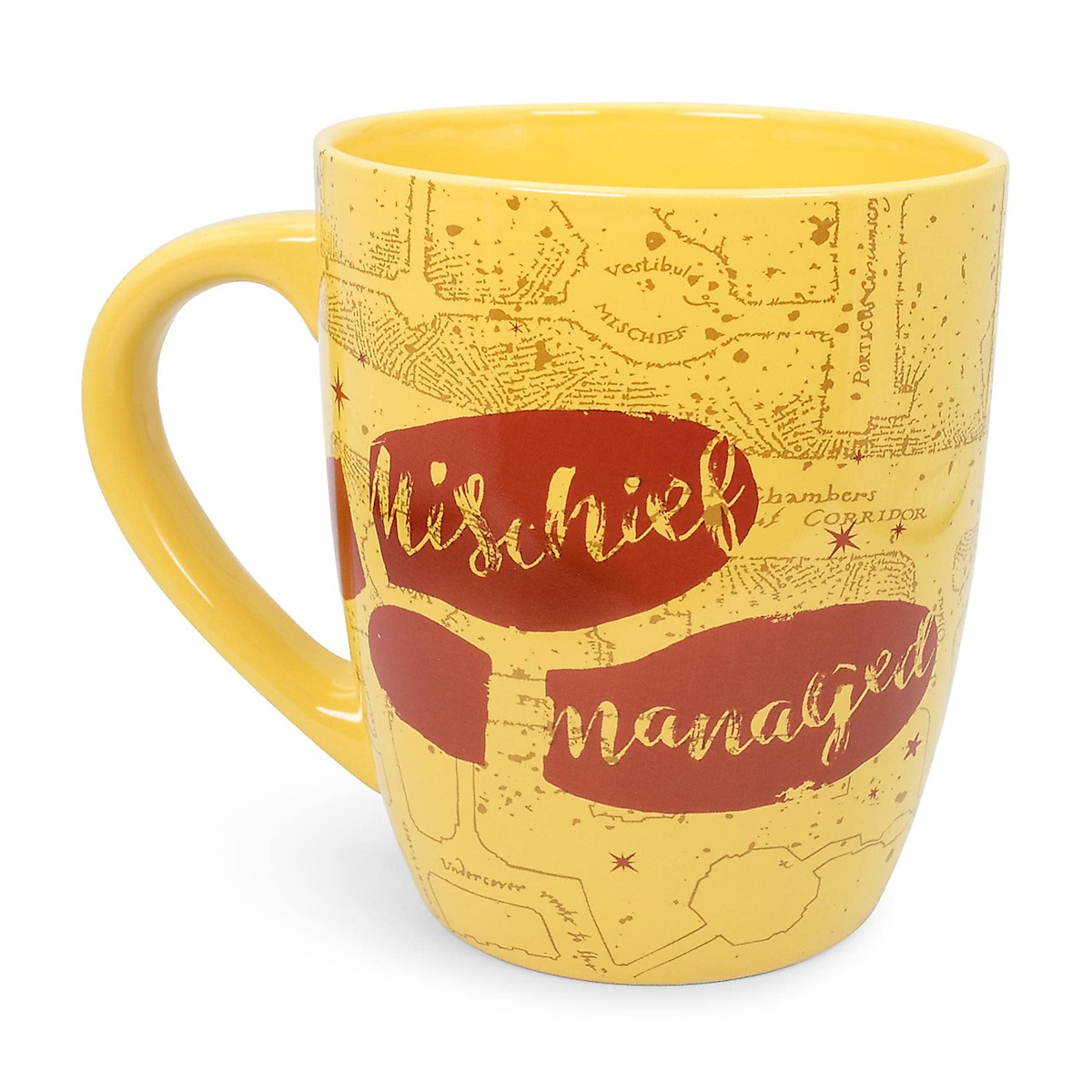 Silver Buffalo Harry Potter Marauder's Map Ceramic Mug | Holds 25 Ounces