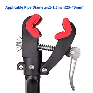 MUYDZ Bike Repair Stand, Foldable Rotatable Bike Wall Mount Workstand Bicycle Mechanic Maintenance for Storage Road Mountain Bike