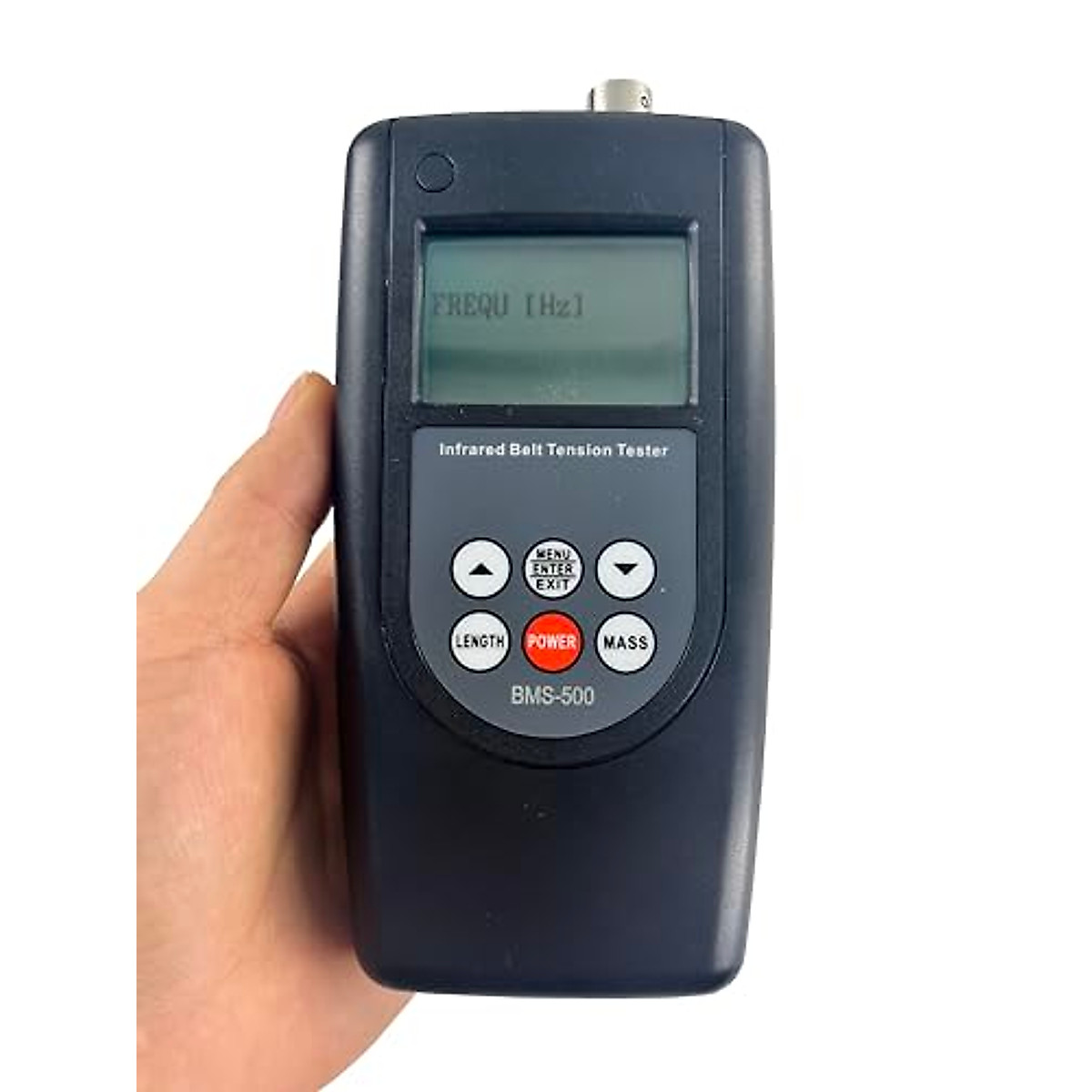 CNYST Infrared Belt Tension Meter Tester Gauge Belt Tensiometer with Laser Sensor Measurement Range 10Hz~500Hz Measure Belt Tension in Motors and Other Machinery