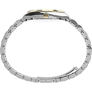 Timex Women's Waterbury Legacy Boyfriend 36mm Watch – Two-Tone Case & Dial with Stainless Steel Bracelet