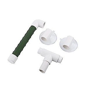 Bird Parrot Perches Foldable Suction Cup Window Shower Bath Wall Paw Grinding Stand Toy for Parrot Budgies Cockatoo Parakeet Bath Perches Toy