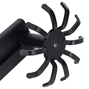 Wall Mounted Hook Rack Hanger, Rotating Removable Hooks Spatula Spoon Hanging Storage Holder Kitchen Supplies (Single Without Hook)