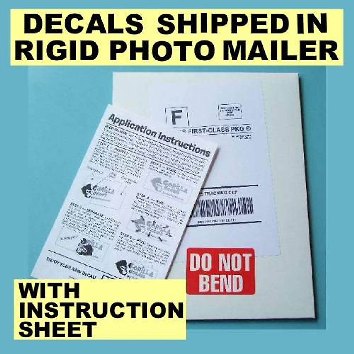 MAILBOX German Shepherd Dog Set of 2 Decals - Add Your CUSTOM ADDRESS & COLOR - Vinyl Decal Sticker D