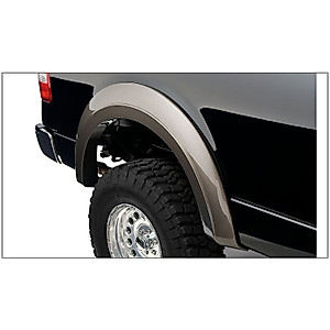 Bushwacker Extend-A-Fender Extended Rear Fender Flares | 2-Piece Set, Black, Smooth Finish | 20052-02 | Fits 2004-2008 Ford F-150 Styleside