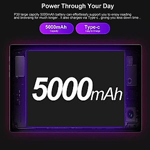 Pomya Tablet, 10.1 Inch 1280x800 IPS LCD Tablet for 11.0, 4GB RAM 64GB ROM Dual SIM Tablet, Octa Core CPU 4G LTE Network Calling Tablet for Daily Life