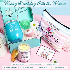 Gifts for Women Birthday Gifts for Women Happy Birthday Gift Basket for Women Birthday Gifts Ideas for Her, Mom, Mother, Sister, Female Best Friends, Coworkers, Daughter