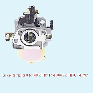 Fremnily Snowblower Carburetor for Craftsman Snow Blower 247.889701 247.886910 247.887200 247.889571 247.88955 247.881720 Engine Huayi 165S 165SA snowblower