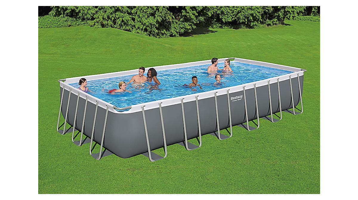 Bestway 24x12 Power Steel Above Ground Pool Set
