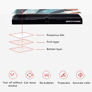 oqpa for Nintendo Switch Skin Cute Kawaii Cartoon Character Design Sticker, Fun Funny Fashion Cool Unique Switch Game Skins for Girls Boys Kids Stickers+Tempered Glass Film for Nintendo Switch (Malio)