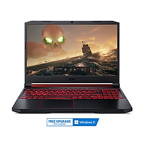 Acer Nitro 5 Gaming Laptop, 9th Gen Intel Core i5-9300H, NVIDIA GeForce GTX 1650, 15.6" Full HD IPS Display, 8GB DDR4, 256GB NVMe SSD, Wi-Fi 6, Backlit Keyboard, Alexa Built-in, AN515-54-5812