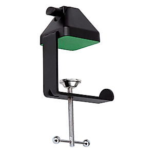 Heavy-Duty Metal Table Mount Clamp, Desk Table Mount C Clamp For Microphone Mic Suspension Boom Scissor Arm with Adjustable Screw, Fits up to 2.48 inches/6.2cm Desktop Thickness by SUNMON