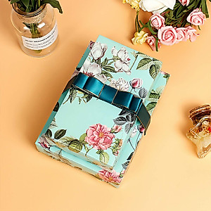 PLULON 6 Sheets Floral Birthday Gift Wrapping Paper, Wrapping Paper for Wedding, Birthdays, Valentines, Christmas