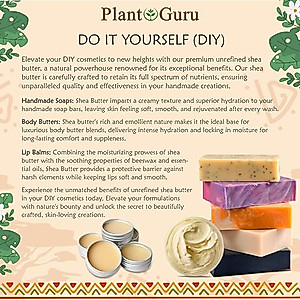 Raw African Shea Butter 32 oz. Bulk 100% Pure Natural Unrefined IVORY - Imported From Ghana - Ideal Moisturizer For Dry Skin, Body, Face And Hair Growth. Great For DIY Soap and Lip balm Making.