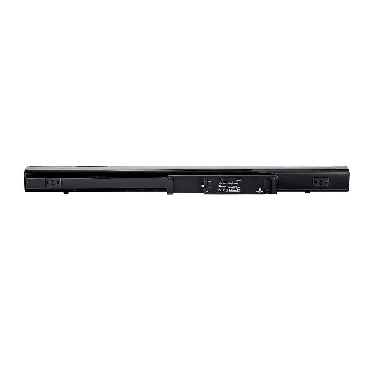Monoprice SB-100 2.1-ch Soundbar - Black & Universal Soundbar Bracket with Adjustable Arms, Fits Displays 23in to 65in, Soundbars Up to 33lbs, Black, 139489