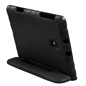 NEWSTYLE Kids Case for Samsung Galaxy Tab A 10.5 Inch 2018 - Shockproof Light Weight Protective Handle Stand EVA Kids Case for Samsung Galaxy Tab A 10.5 2018 Model SM-T590 T595 T597 (Black)