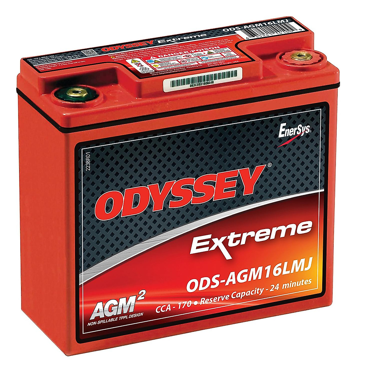 Odyssey Battery ODS-AGM16LMJ Extreme Series AGM Battery