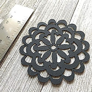 Black Licorice Cardstock Paper - 12 X 12 Inch 100 Lb. Heavyweight Cover - 25 Sheets From Cardstock Warehouse