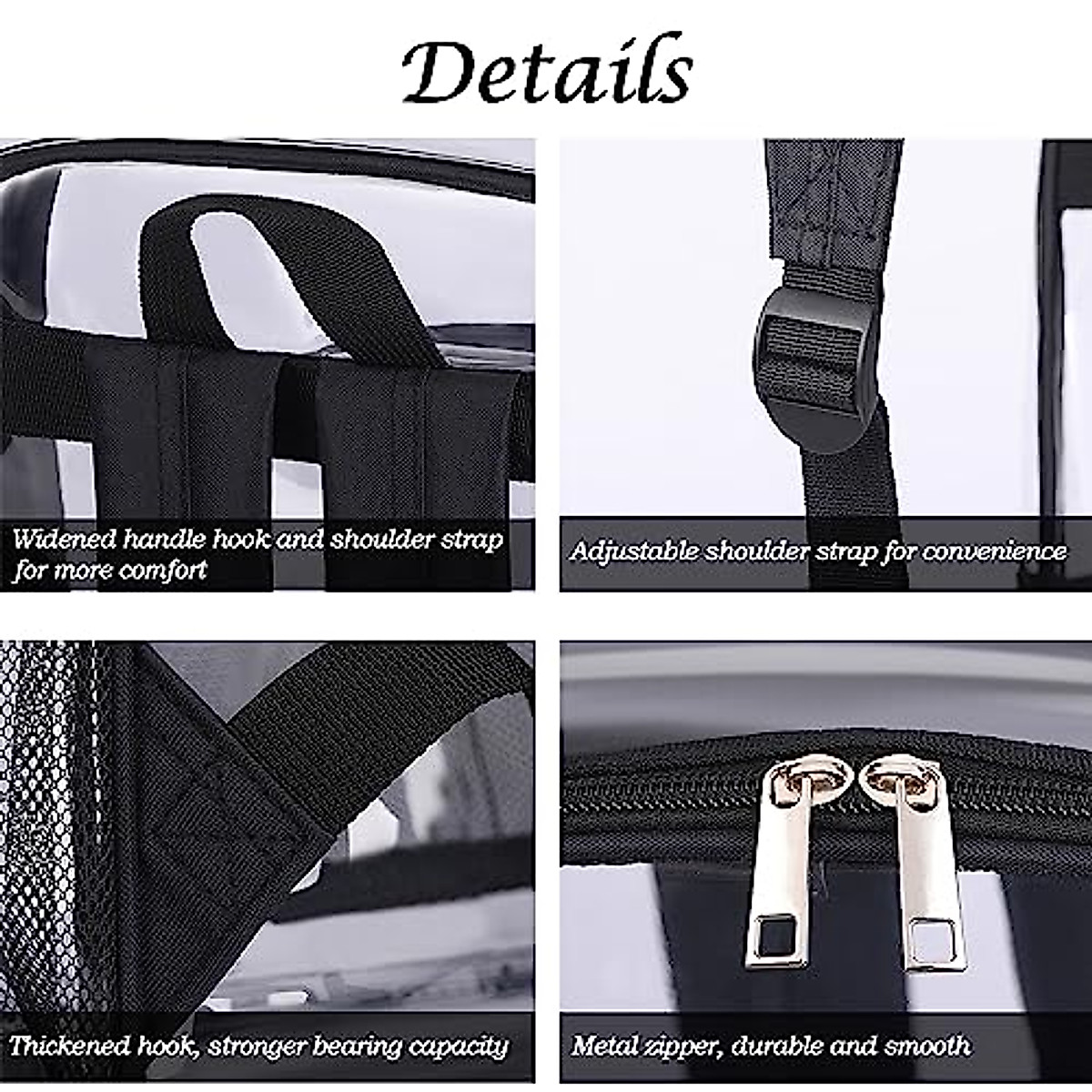 Personalized Clear Backpack with Name Custom Clear Bookbag Customized Any Text PVC Heavy Duty Transparent Backpack, Gifts