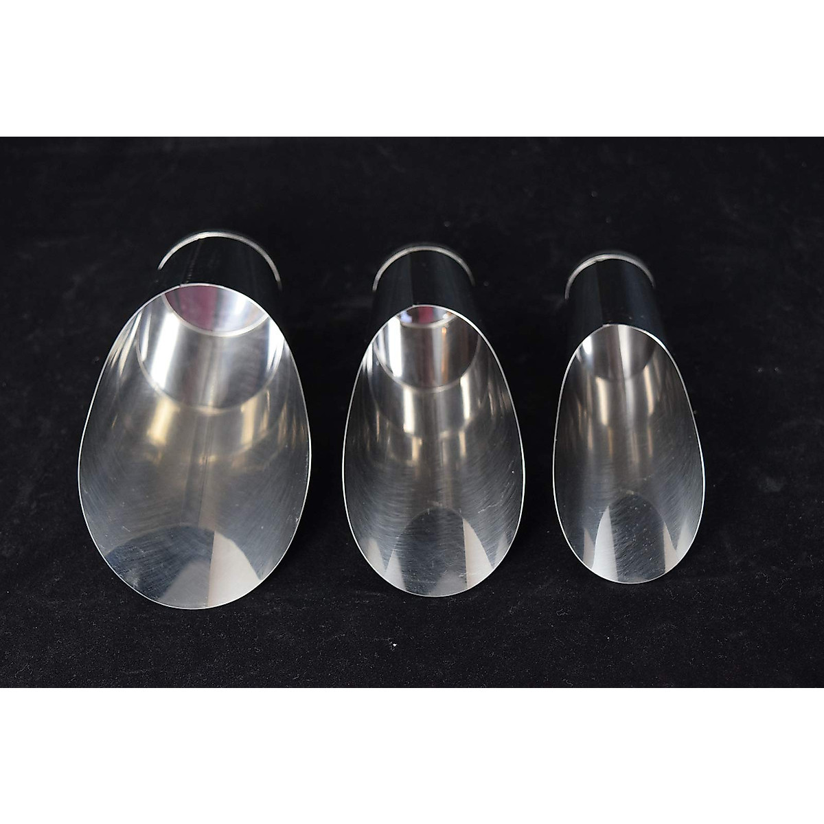 3 Pcs Set Japanese Stainless Bonsai Soil Scoop - Gardening Potting & Mixing Tool