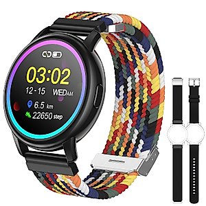 Eastcoo Smart Watch for Android/iOS Phones, 1.3'' HD Touch Screen Fitness Tracker Watches, Waterproof Smart Watch for Women with Text and Call Alerts, Heart Rate, Sleep Monitor Smartwatch for iPhone
